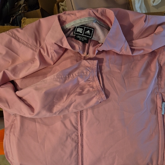 adidas | Jackets & Coats | Adidas Womens Light Pink Bomber Jacket ...